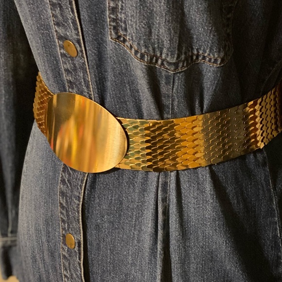 Accessories | Vintage Gold Mermaid Belt | Poshmark
